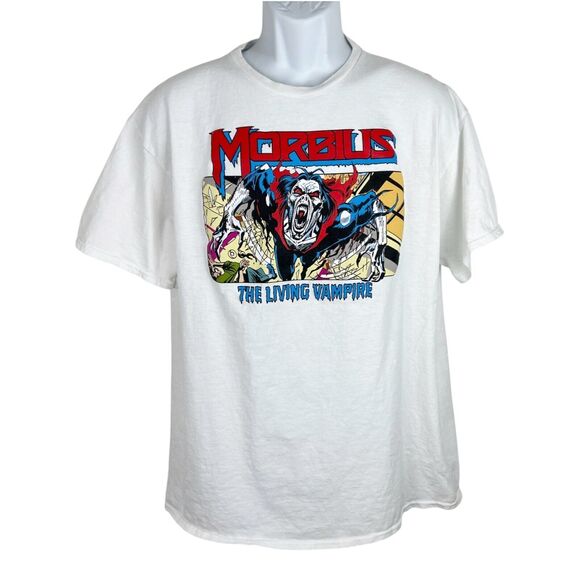 Marvel | Shirts | Marvel Morbius The Living Vampire Shirt Men Extra ...